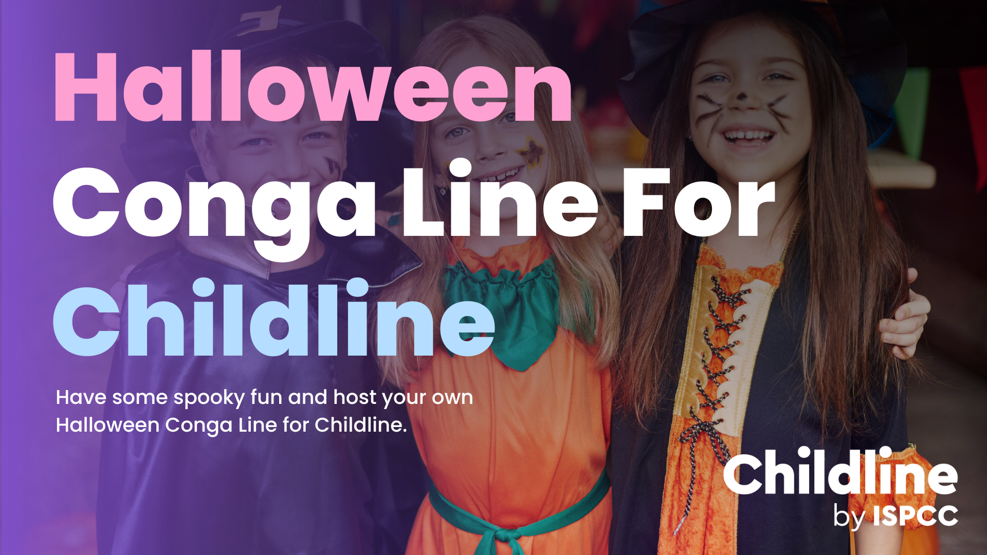 Halloween Conga Line for Childline - ISPCC